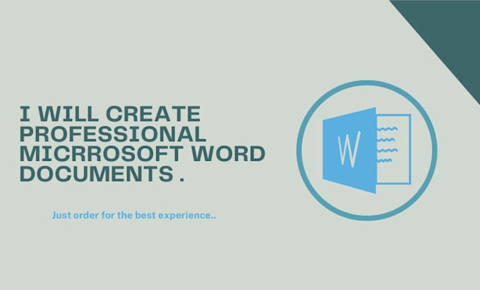 Format and design your microsoft word document by Malikboy124 | Fiverr