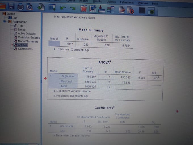 Do statistical analysis on spss stata minitab ms excel r studio by ...