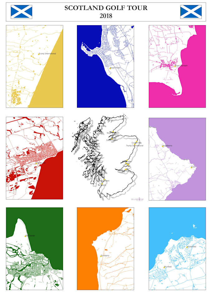 Make magnificent maps for any purpose by Kdunmor | Fiverr