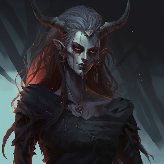 Make amazing fantasy horror art illustration by Warriorasi | Fiverr