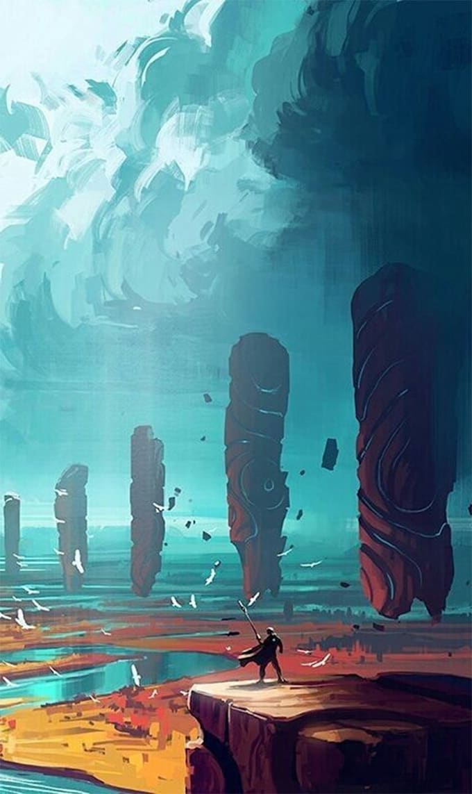 An build fantasy dnd background, landscape or environment by Sdfzx9 ...