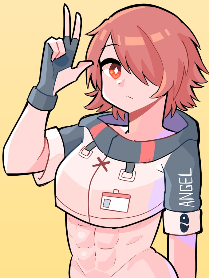 Draw headshot n halfbody with cartoon style by Zehehe69 | Fiverr