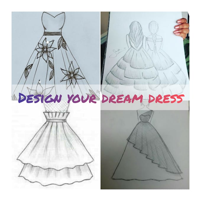 Design dress sketches, fashionable, and arabic outfits by ...