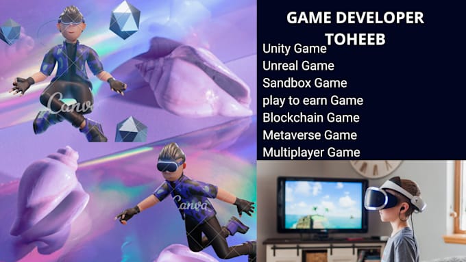 2d, 3d multiplayer unity game development, 2d, 3d unity game, blockchain game by Game_dev_toheeb ...