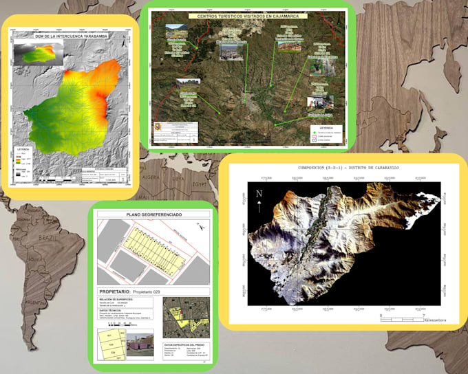 Make all kinds of thematic maps by Leoby98 | Fiverr