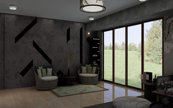 Make realistic interior design by Zahra_5 | Fiverr