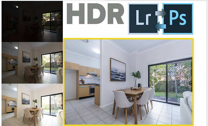 Real estate photo editing hdr by Thepixeltools | Fiverr