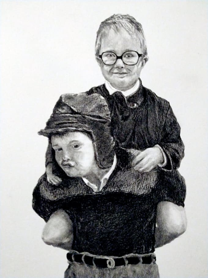 Draw your old timer portrait by Tomakapan | Fiverr