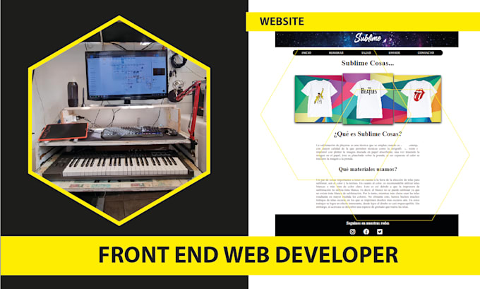 Be Your Front End Web Developer Bootstraphtml Css Sass By Sebastiantabbia Fiverr 8164