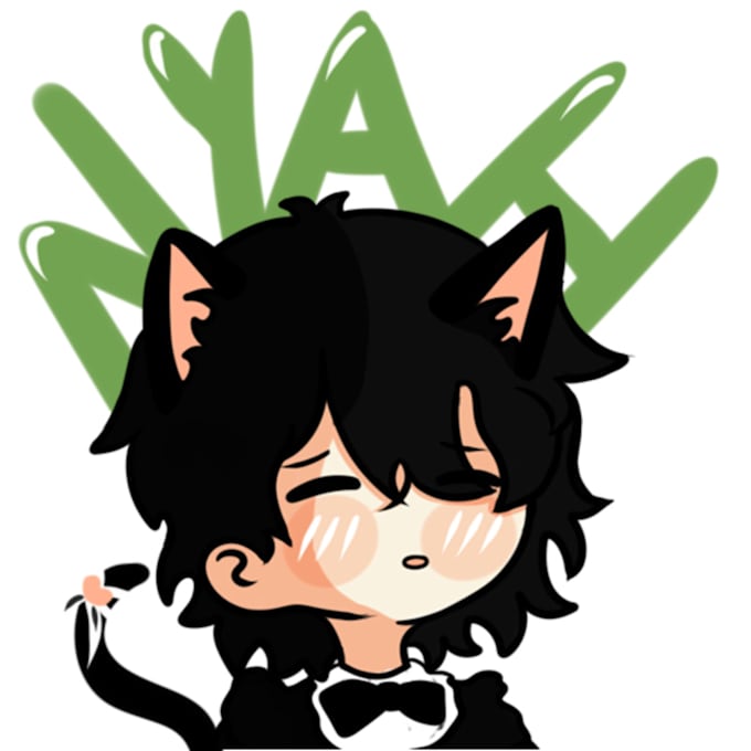 Create an illustration of your oc, animated character or person that ...