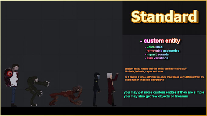 Create a custom people playground mod by Kyrelinkwebsite | Fiverr