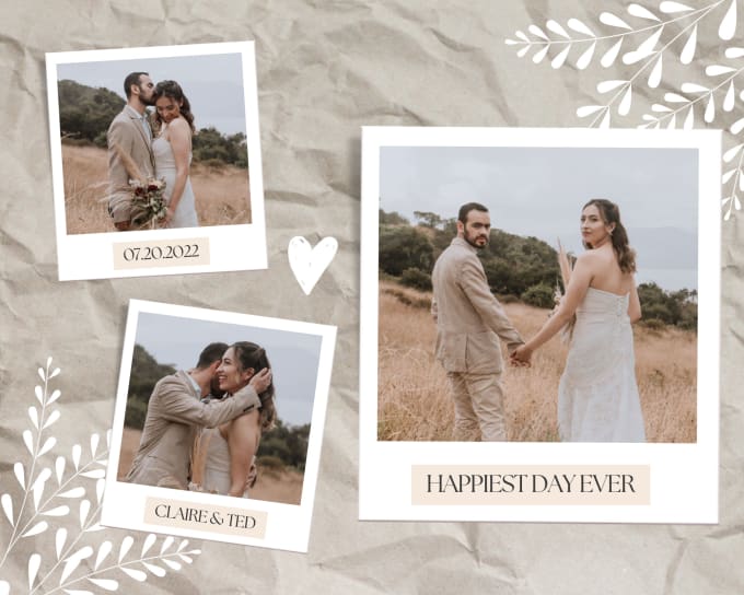 Design elegant and custom wedding invitations by Princessplace | Fiverr