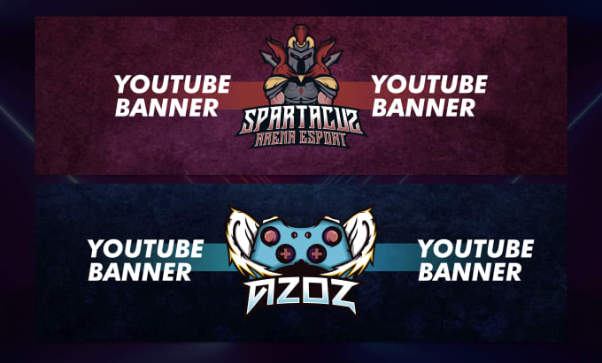 Design cool and professional twitch banner by Gabrielrrn | Fiverr