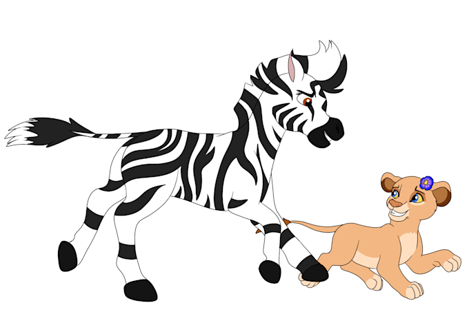 Draw You A Character In The Lion King Style By Raindroplily Fiverr
