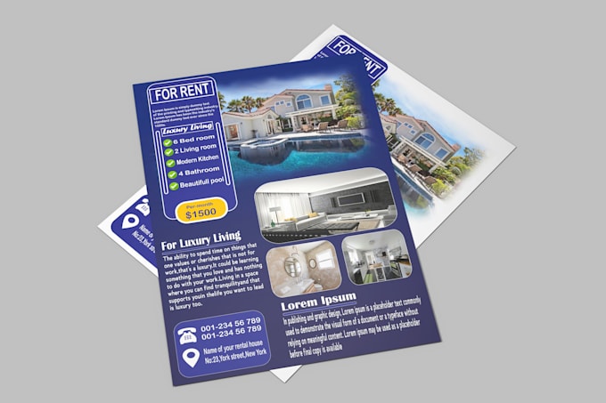 Design modern minimalist business flyers by Eshanh_design | Fiverr