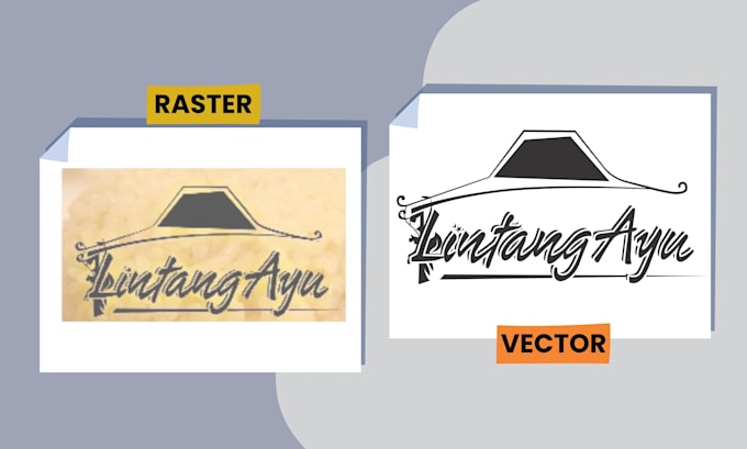 Vector tracing convert jpeg to vector by Lidyanjani | Fiverr