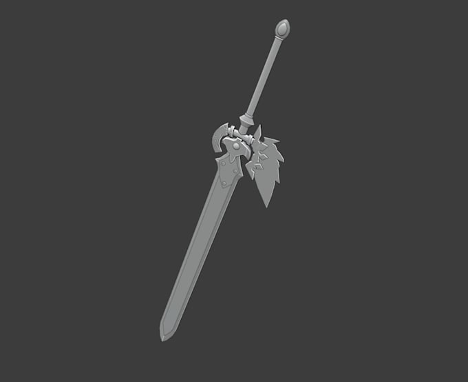 Create a detailed sword or model by Yubioo | Fiverr