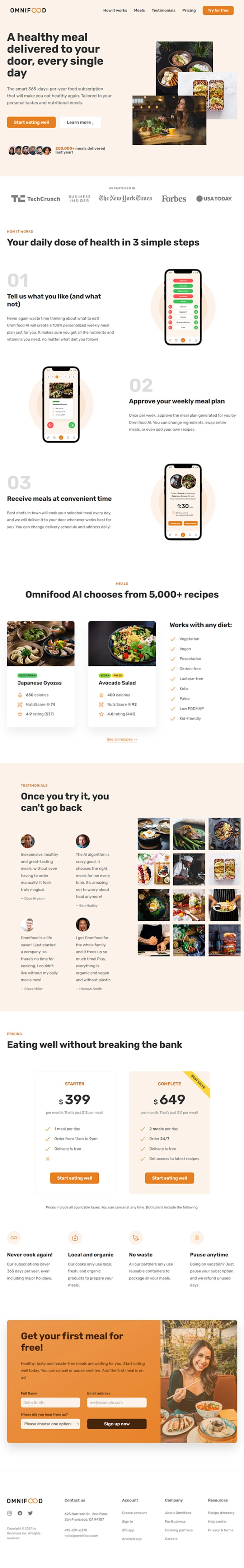 Conversion figma to responsive landing page html css js by Vlad__web | Fiverr