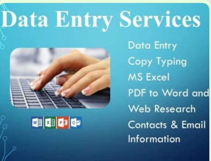 Do typing documents,data entry,copy paste, convert pdf to word and web research by Umar233129 ...