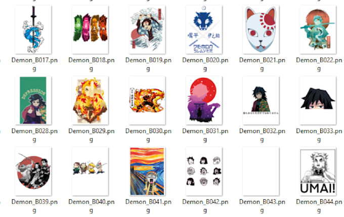 Prepare amazing anime designs demon slayer by Nauticamagic | Fiverr