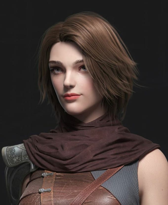 Create 3d character modeling for 3d games 3d character design by ...