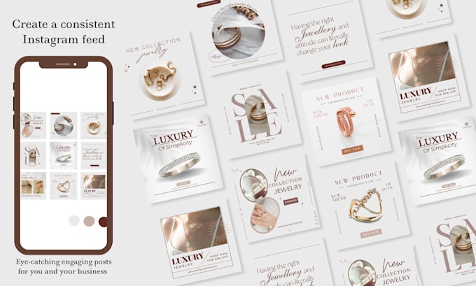 Create an aesthetic and consistent instagram feed by Veekkkk | Fiverr