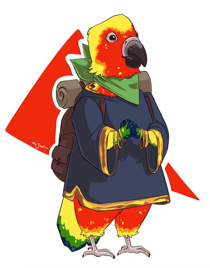 Draw your dnd character for you by Danidrastic | Fiverr