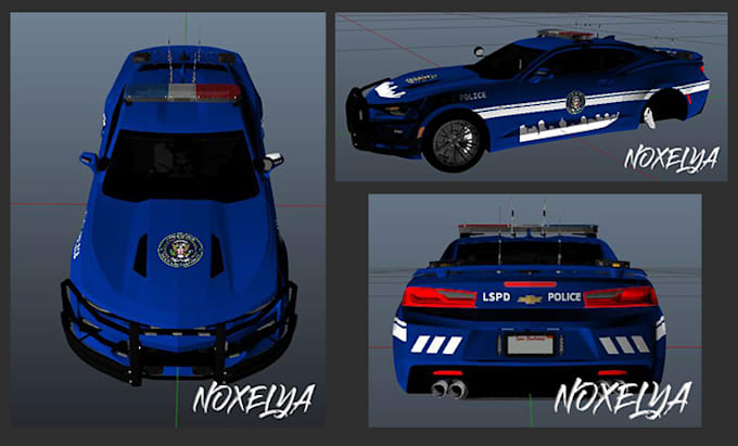Sell you a police car pack for fivempack de véhicules lspd pour fivem ...