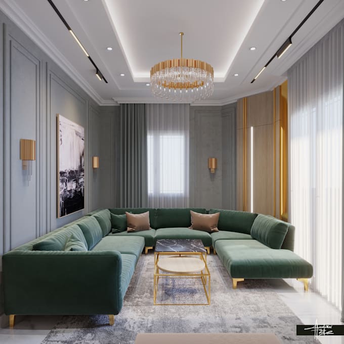 Do 3d rendered residential interiors by Andrewab95 | Fiverr