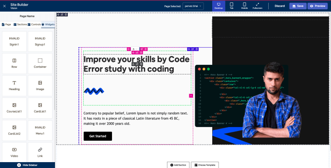 Develop a drag and drop website builder using reactjs nextjs nodejs and ... Develop a drag and drop website builder using reactjs nextjs nodejs and ...