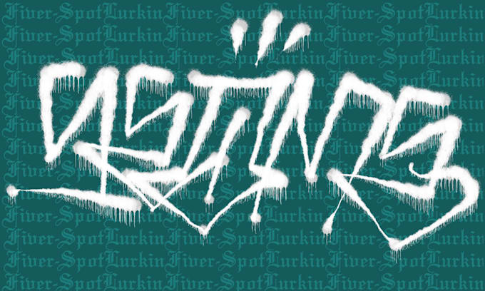 Make graffiti handstyle tag to use as a logo by Spotlurkin | Fiverr
