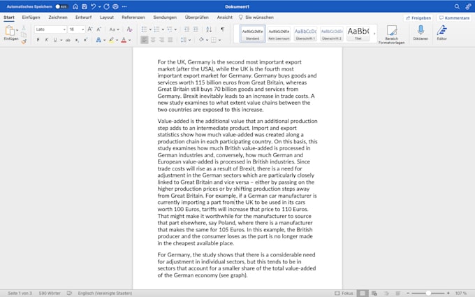 Translate a english text into german language by Doublejuri | Fiverr