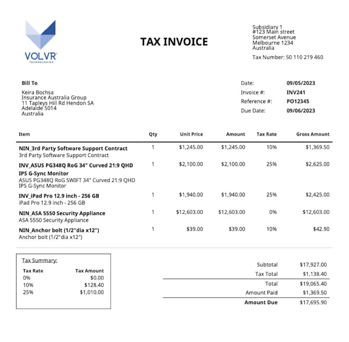 Create or customize netsuite advanced pdf templates by Volvrtech | Fiverr