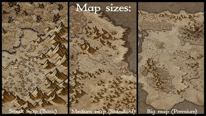 Create a high quality fantasy map based on your ideas by Omni_maps | Fiverr