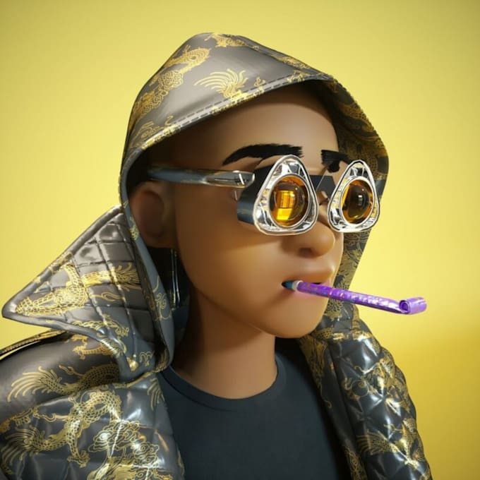 Nft 3d nft art collection 2d 3d nft art design nft art 3d nft art by Adamsamahdhi | Fiverr