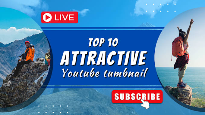 Design top 10 attractive trending thumbnails within 2 hours by ...