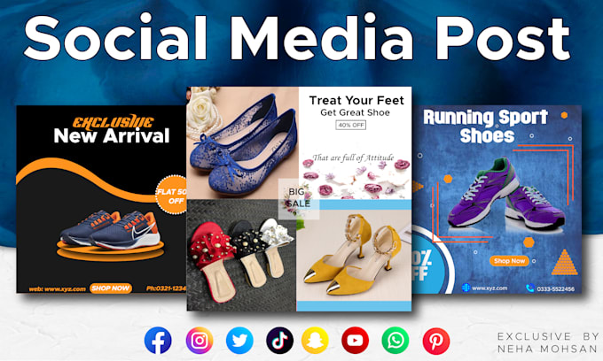 Create amazing social media posts designs and advertisements by Nm ...