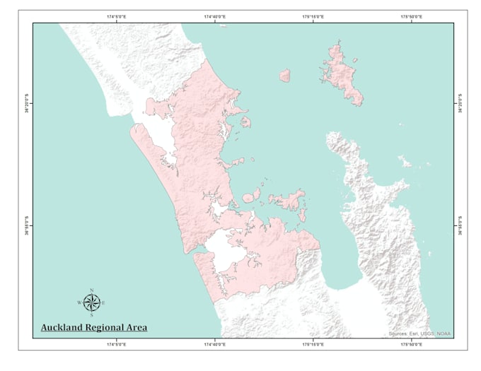 Make a study area map with arcgis by Arifulislam246 | Fiverr