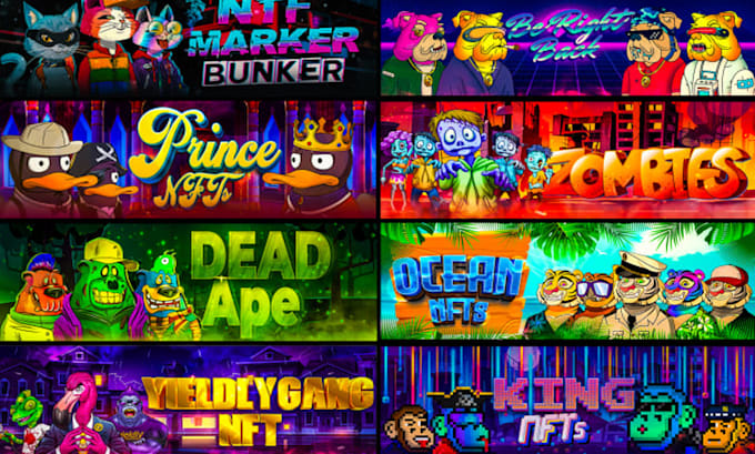 Design nft banner, crypto banner, opensea banner by Design_by_saba | Fiverr