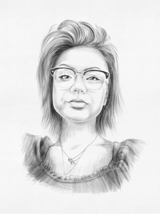 Draw pen, pencil sketch, art from a picture by Neha480 | Fiverr
