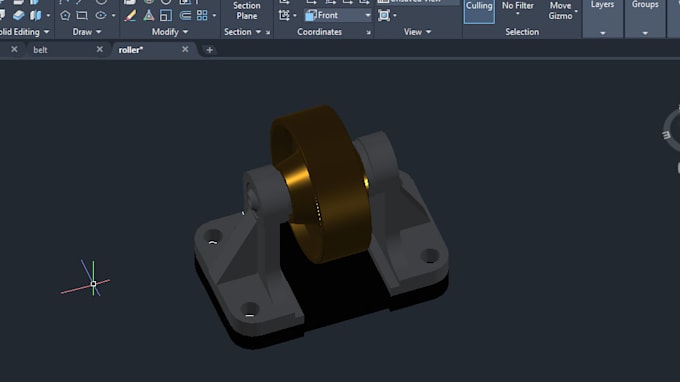 Design meticulous and precise 3d models through autocad and solidworks ...