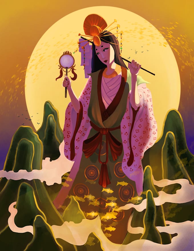 Create your fantasy character, concept art and illustration by ...