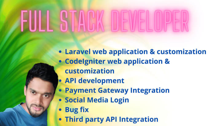 Develop website using php, laravel, codeigniter by Jnchamaram | Fiverr Develop website using php, laravel, codeigniter by Jnchamaram | Fiverr