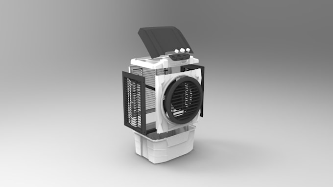 Create 2d, 3d industrial drawings and rendering as well by Haroon_gull ...