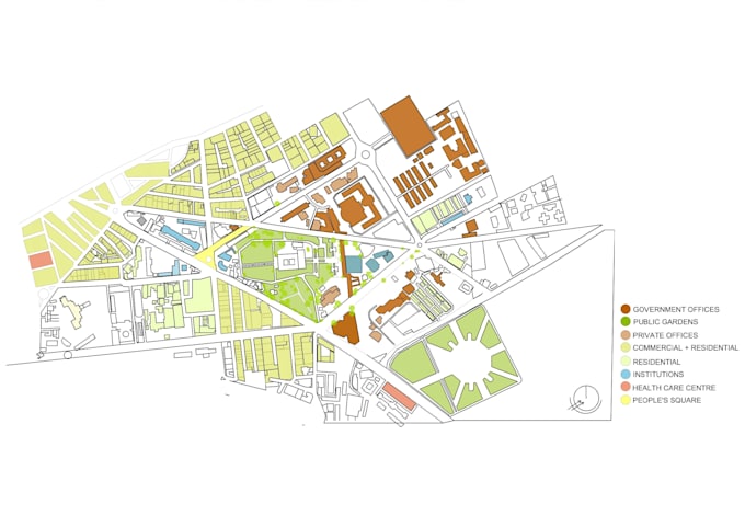 Create architectural illustrations and maps by Aqs_corner | Fiverr