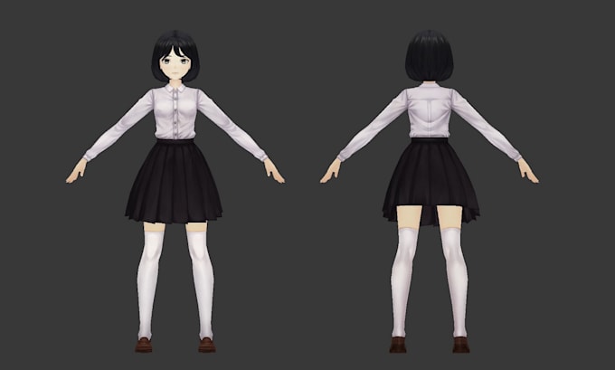 Model 3d avatar in blender by Bob3d_avatars | Fiverr