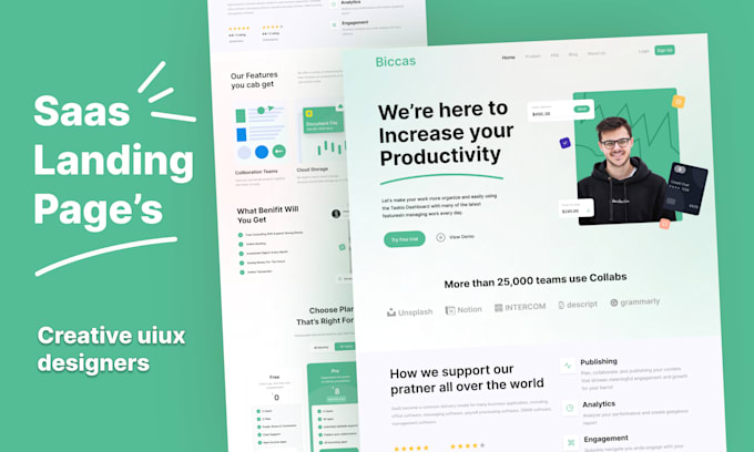 Do website ui ux, mobile app ui ux, dashboard ui, ui ux design by Ash_studioo | Fiverr