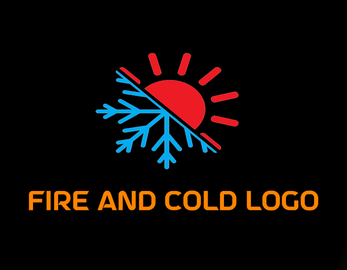 Design creative fire and cold logo in very short time by Bandud_jasc ...