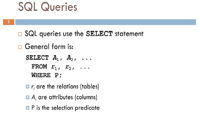 Create queries using sql by Bolder_2022 | Fiverr