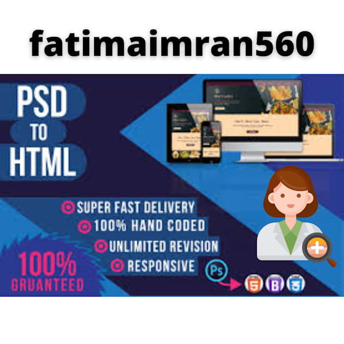 Convert your psd into html by Fatimaimran560 | Fiverr Convert your psd into html by Fatimaimran560 | Fiverr